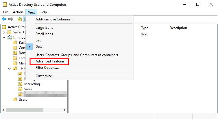 THM — Active Directory Basics | Vladislav Stukalov
